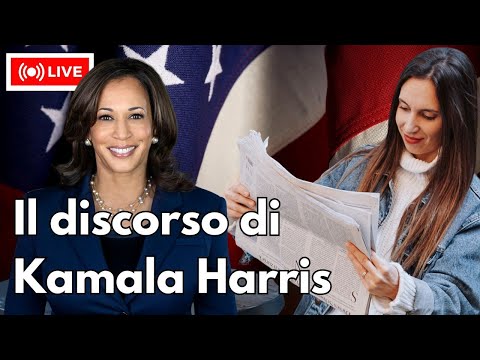 News in English: Il discorso di Kamala Harris