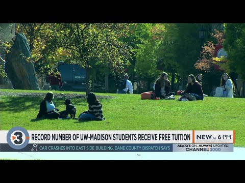 Record number of UW-Madison students receive free tuition