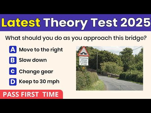 Theory Test 2025 UK | Get 50/50 By Watching This Questions (Don't Miss) | Pass First Time