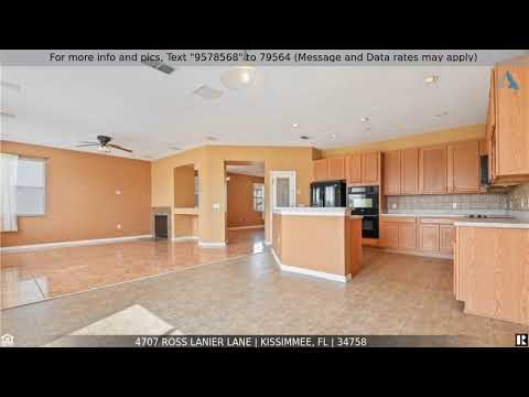 Priced at $276,000 - 4707 ROSS LANIER LANE, KISSIMMEE, FL 34758