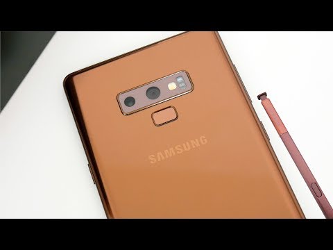 Samsung Galaxy Note 9 Metallic Copper Retail Unboxing & Impressions!
