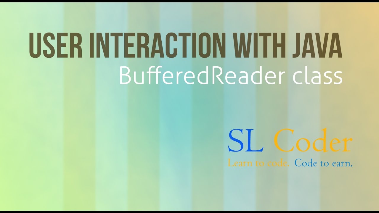 BufferedReader - how to get user input to java program