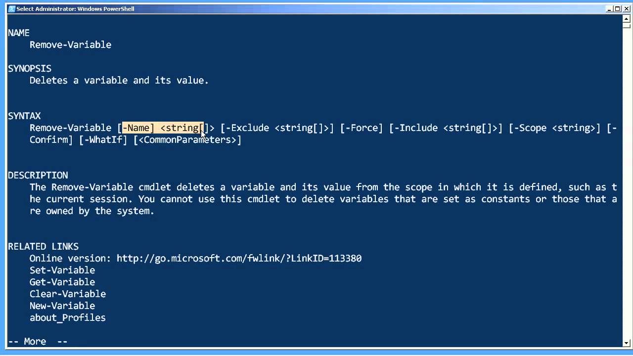 Chapter 15 - Variable Commands.mp4