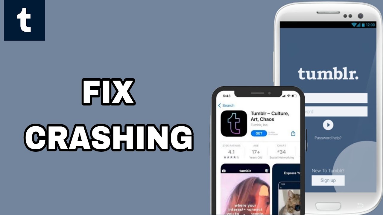 How To Fix And Solve Crashing On Tumblr App | Final Solution