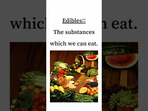 Edibles #edibles #shorts define edible.