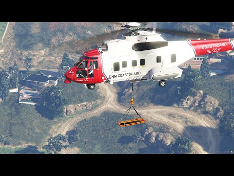 Helicopter Rescue - Rope & Basket, Rescue Players, Lower & Lift Basket ...