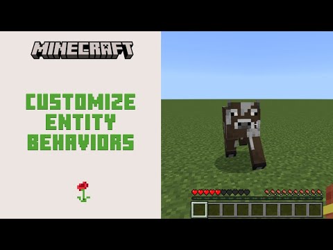 Customizing Mob Behaviors with JSON Components