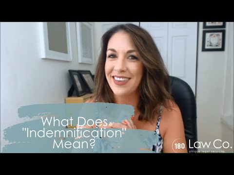 What Does "Indemnification" Mean? - All Up In Yo' Business