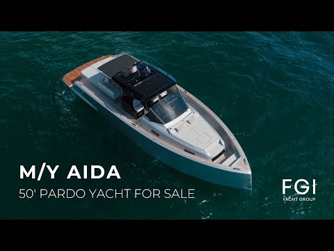 AIDA - 50' Pardo Yacht for Sale
