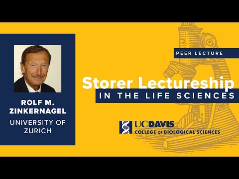 Storer Lectureship feat. Rolf M. Zinkernagel, University of Zurich | November 20, 2014