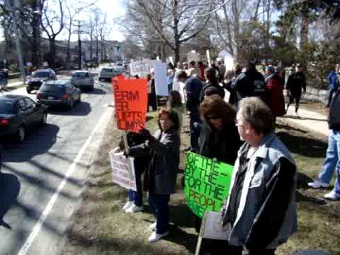 TEA PARTY IN RIDGEFIELD, CT MARCH 21, 2009