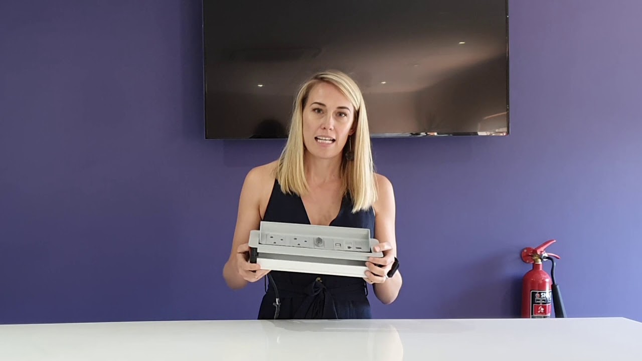 A Power Socket That Will Fit In Flush With Your Work Station!