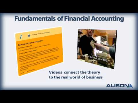 Fundamentals of Financial Accounting- Alison Free Online Course Preview