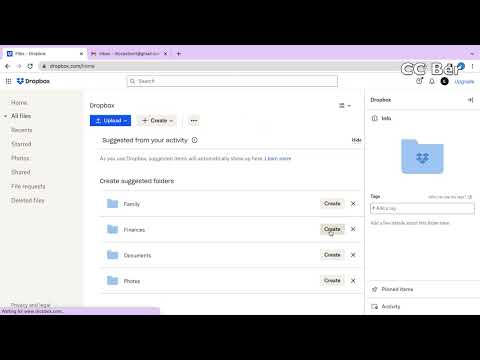 Dropbox Sign out Account