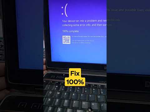 Fix100% a Blue Screen of Death in Windows 10#macnitesh #2023#virulshorts
