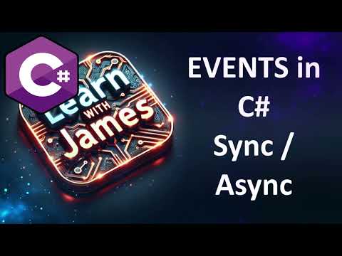 Events in C# sync or async