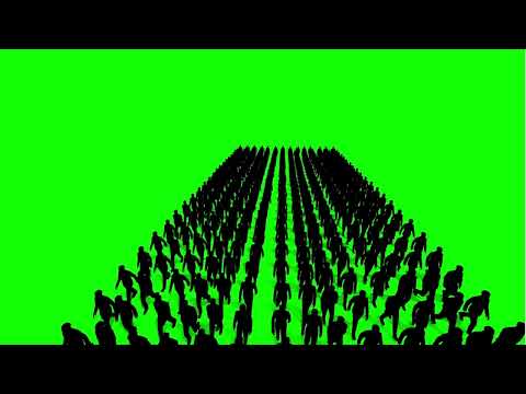 GREEN SCREEN CROWD ANIMATED HD | FREE TO USE GRAPHICS ANIMATIONS | NO SOUND ON THE GREEN SCREEN