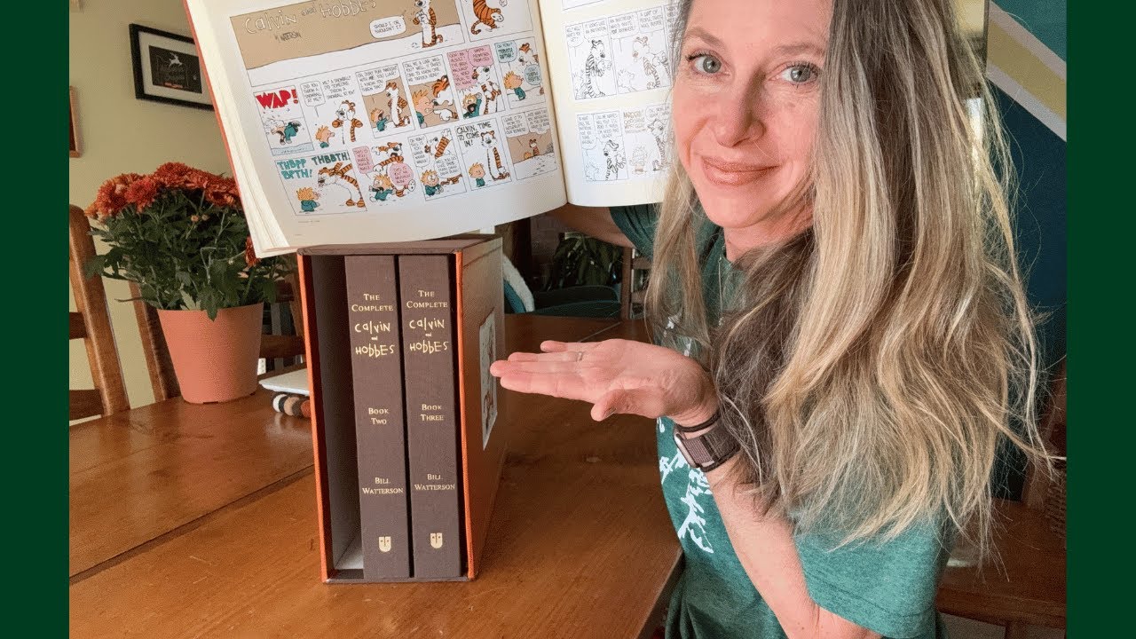 CALVIN AND HOBBES Complete Set Hardback 3 Book Series Review