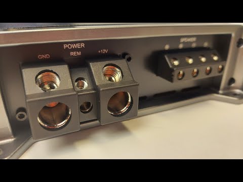 Recoil Audio RED 2500.1 same as JP23??? Class D w/ 0ga w/ Ferrules w/ 250A ANL fuse holder by Robot