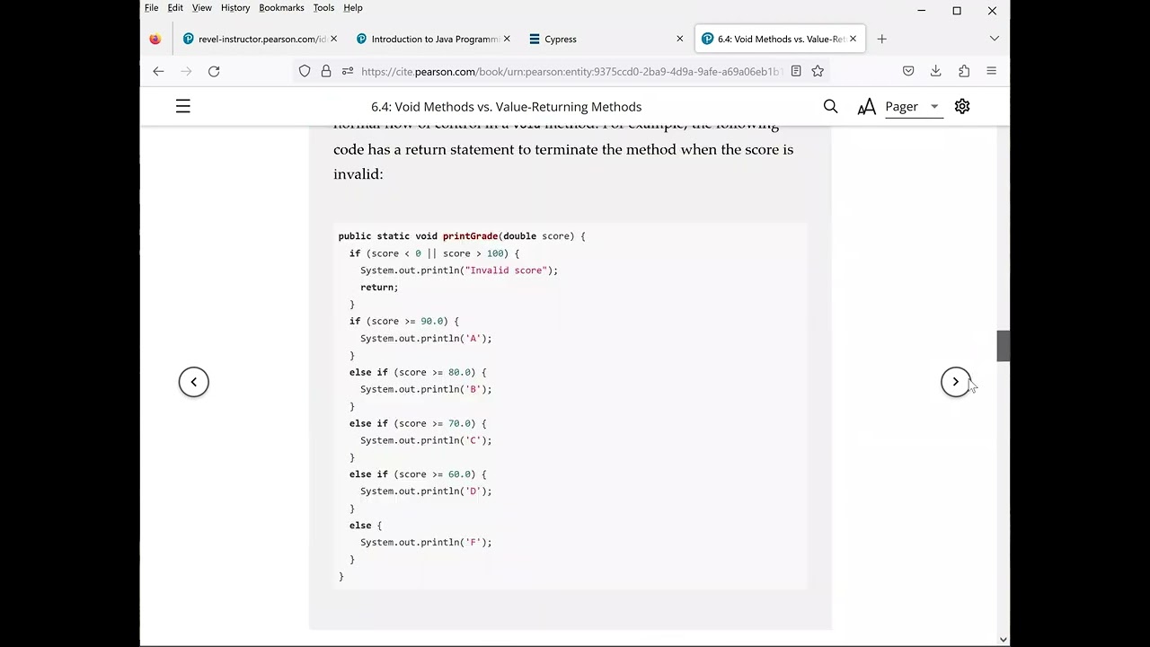 Daniel Liang Guide and Tips for Java Chapter 6