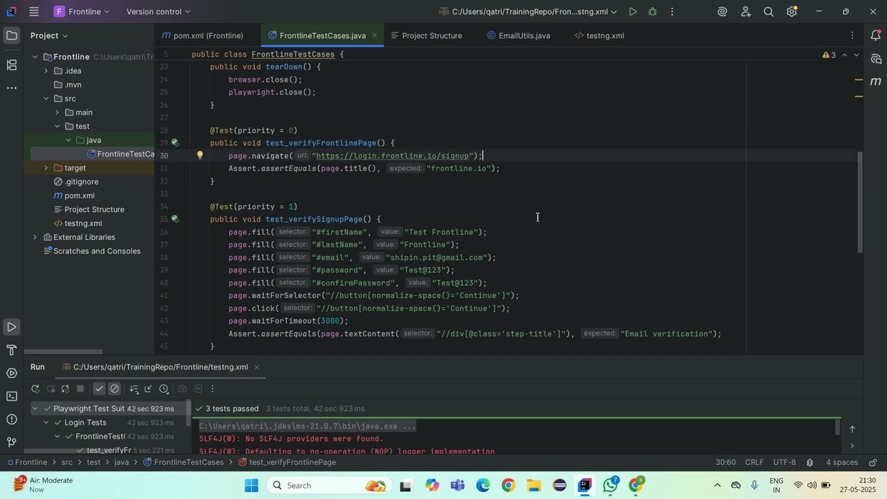 Automated Testing in Action: A Playwright & Java Demo | Testvox