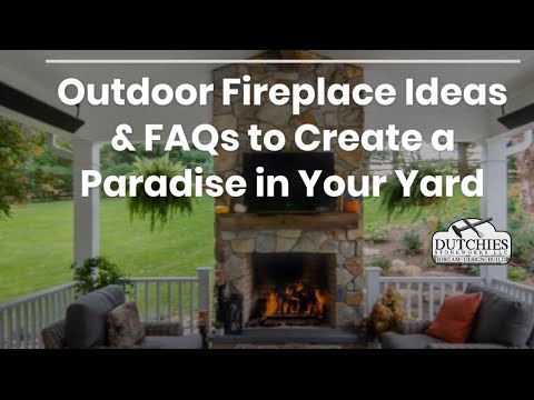 Outdoor Fireplace Ideas: Tips & Transformation