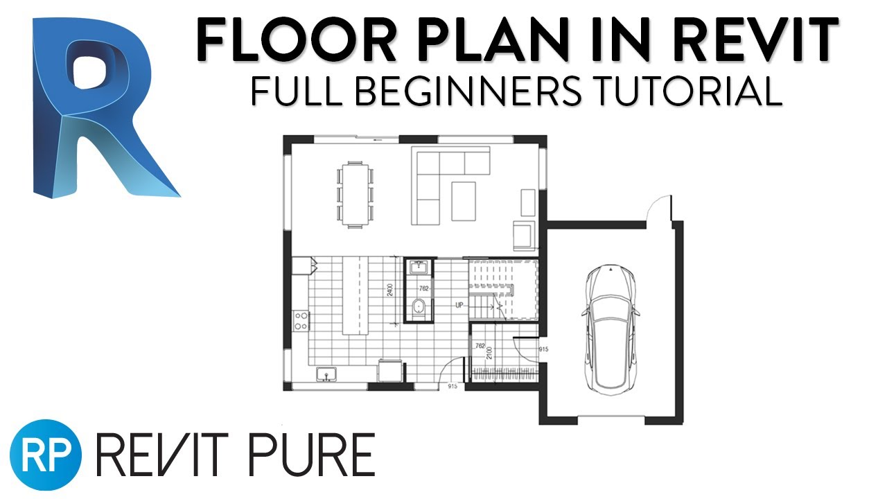 Revit 2021 Beginner Tutorial - Floor Plan