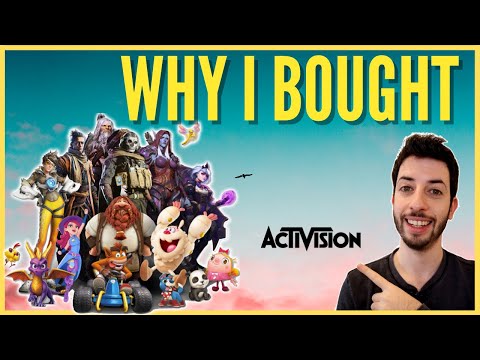 The Reason I Bought ACTIVISION Stock | Best Gaming Stock? | ATVI Stock