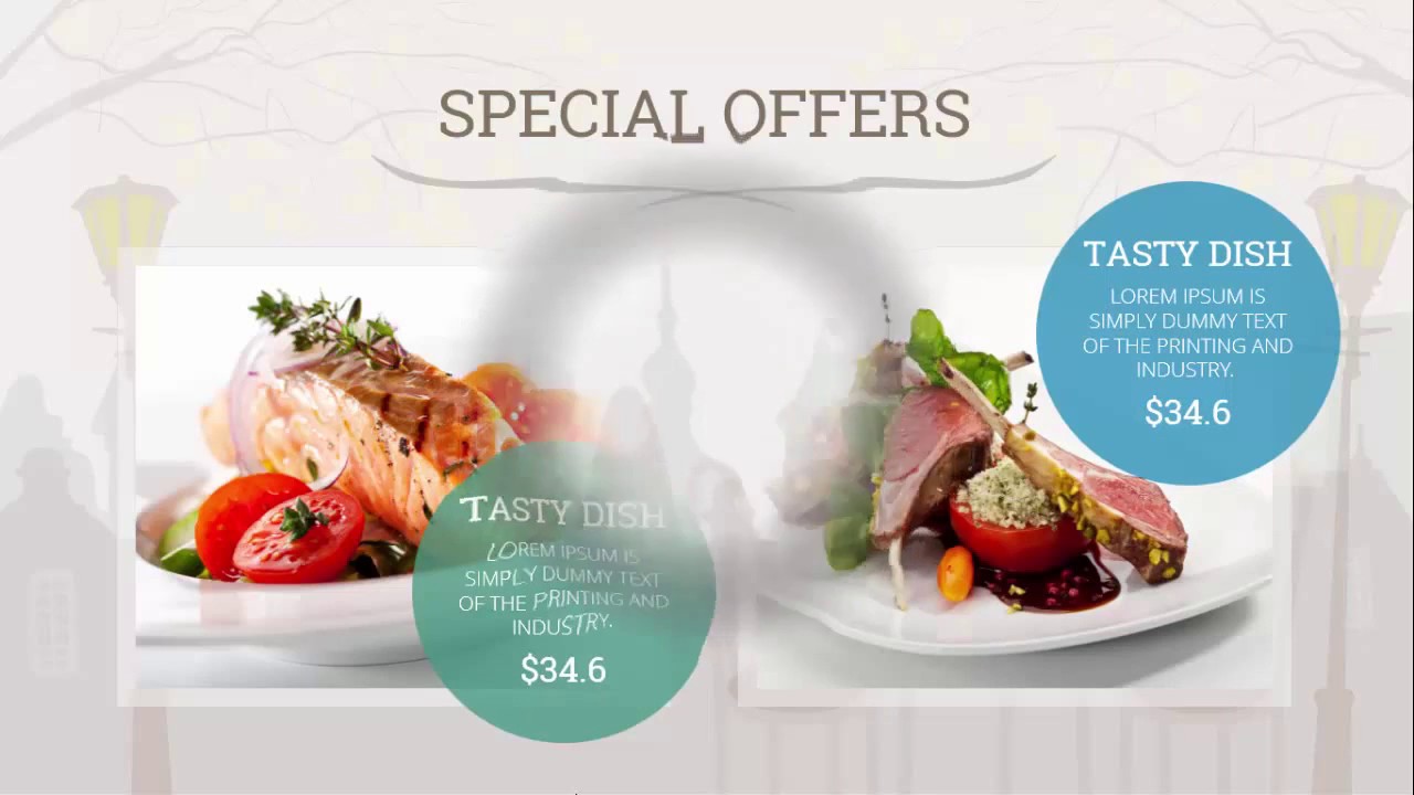 Restaurant Free PowerPoint Template