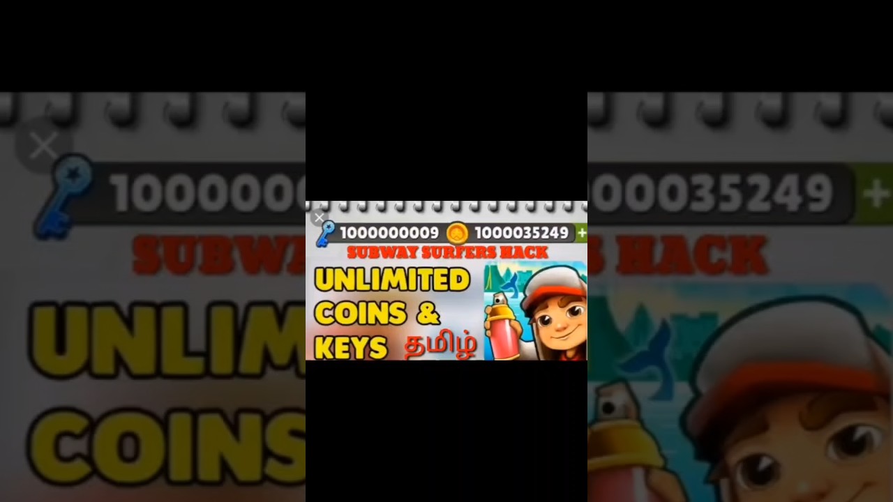 Subway surfer apk mod unlimited coin #hack #subway #surfer #coin