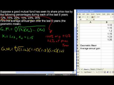 What is The Geometric Mean - Business Statistics Tips
