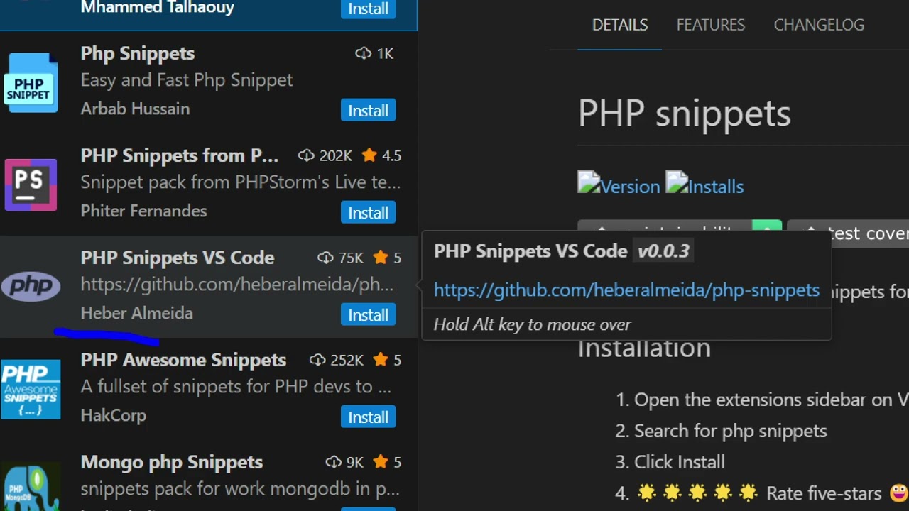 How to Integrate PHP Snippets VSCode IDE Extension to Speed & Boost PHP Coding