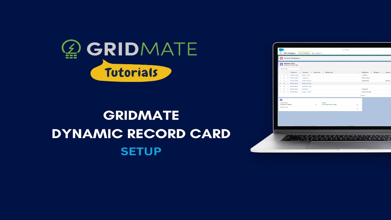 GridMate -  Dynamic Record Card