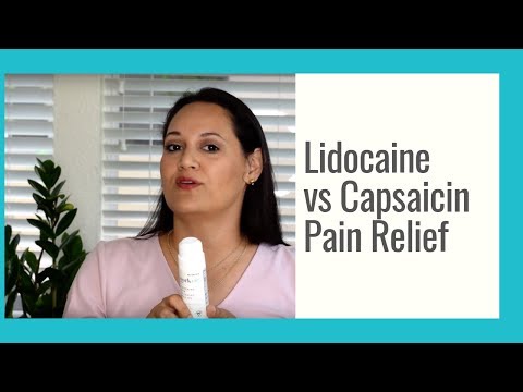 Lidocaine vs Capsaicin Pain Relief Cream