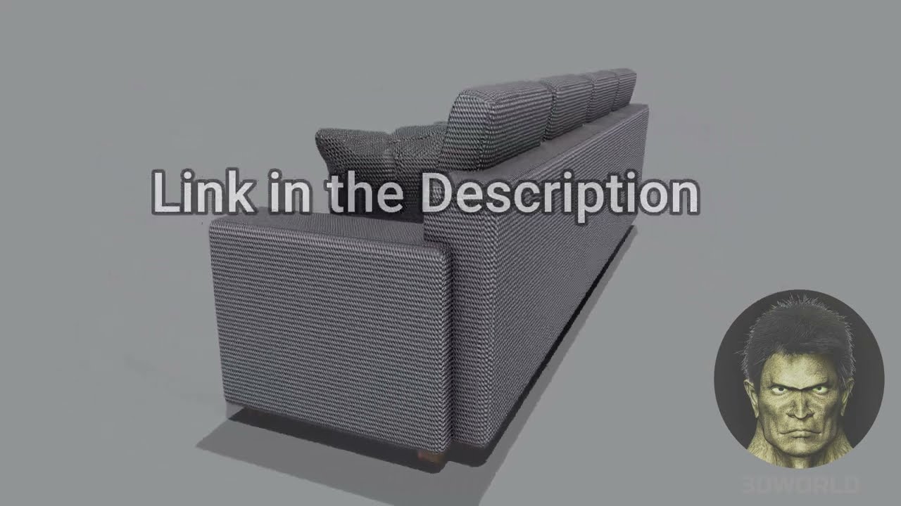 Sofa 3d Model Download. #youtubeshorts  #3dmodel #3dmodeling #3dworld #3dsmax