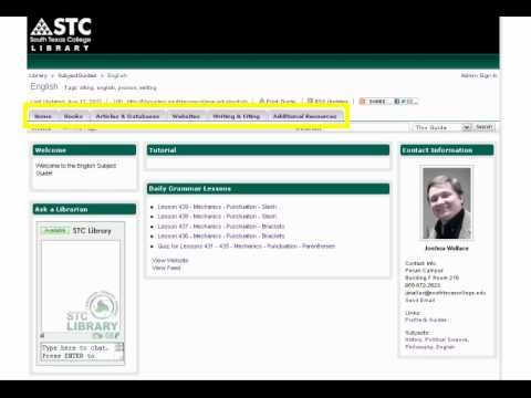 LibrarySubjectGuides