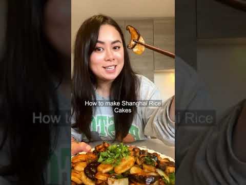 Shanghai Stir-fried Rice Cakes (20 Minutes ONLY! )