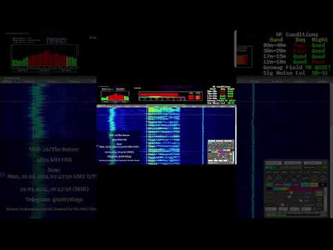 MUSIC FROM UVB-76/THE BUZZER 4625 kHz 7:47 UTC 29.07.24 #uvb76 #thebuzzer #4625 #swradio #shortwave