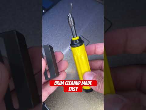 3D Printing Brim cleanup made easy #shorts #3dprinting #tips