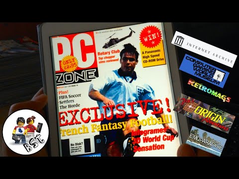 Where to Download Old PC Zone, PC Gamer & Computer Gaming World Magazines from the Internet