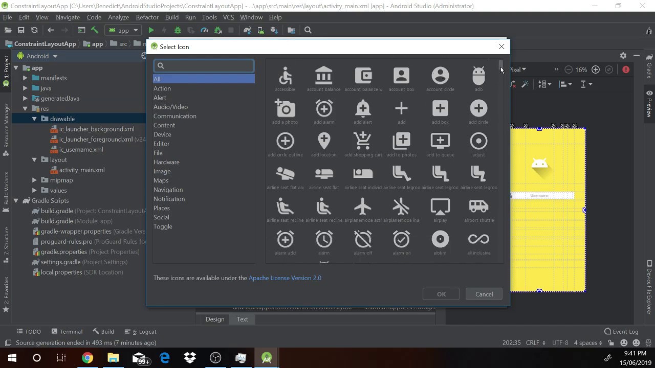 Android Studio (XML) Customize Dynamic Layout with Constraint Layout