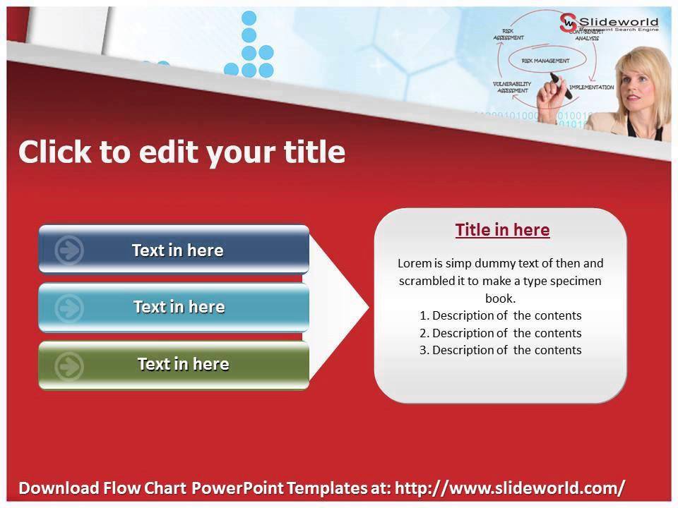 Flow Chart Powerpoint Template - Slideworld.com