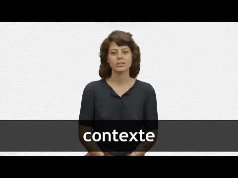 English Translation of “CONTEXTE” | Collins French-English Dictionary