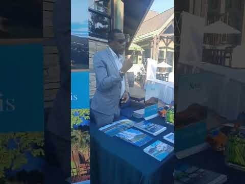 St. Kitts and Nevis travel agent trade show!! ❤️🏝#stkittsandnevis #travelagent #caribbean