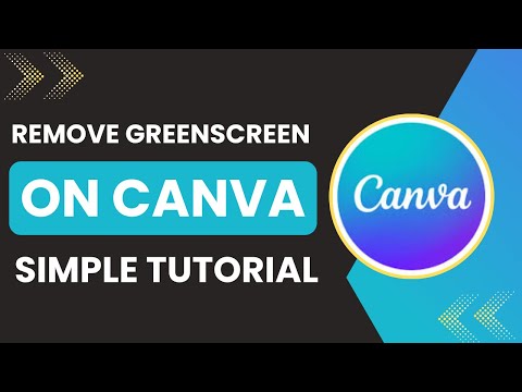 How To Remove Green Screen In Canva