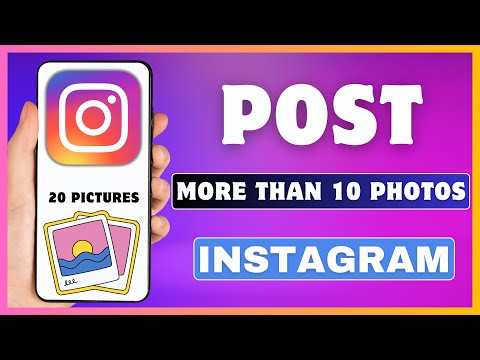 How To Post More Than 10 Pictures On Instagram | Add 20 Photos On Instagram Post