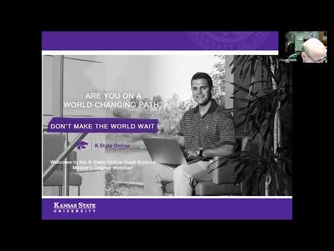 K-State Online Food Science Webinar