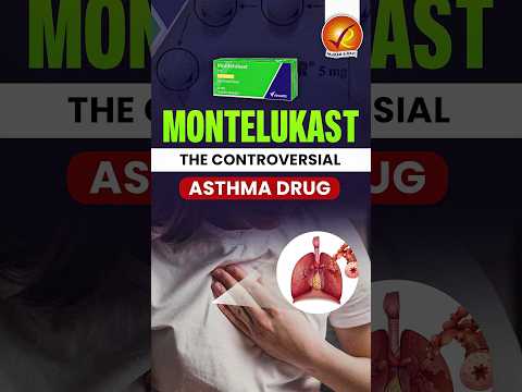 Montelukast: The Controversial Asthma Drug #shorts