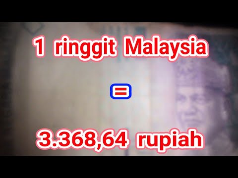 TERJAWAB! 1 ringgit Malaysia berapa rupiah Indonesia 2022