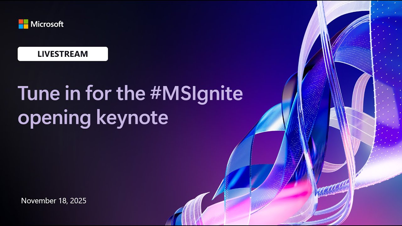 Microsoft Ignite: Opening Keynote